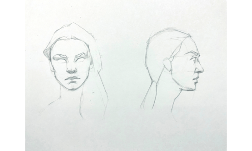How to Draw Face Proportions Accurately (No Grid) – Binge Drawing