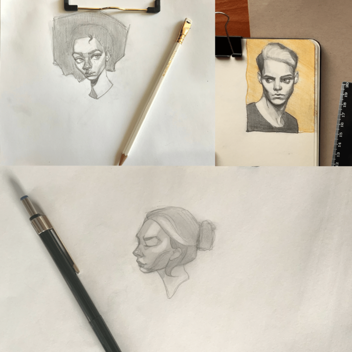 8 Ways To Practice Drawing Faces – Binge Drawing
