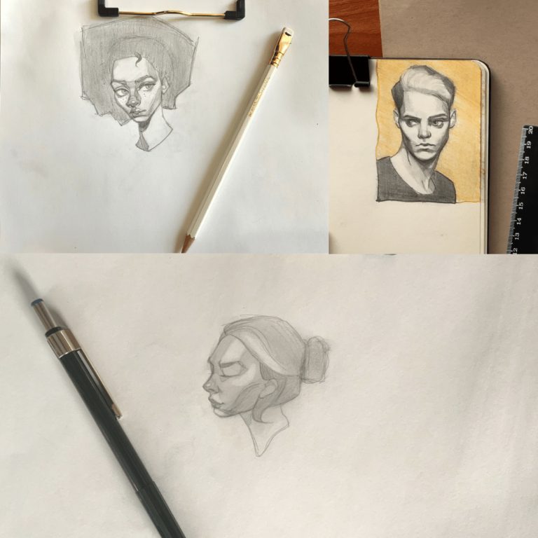8 Ways To Practice Drawing Faces – Binge Drawing