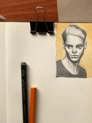 Portrait – Binge Drawing
