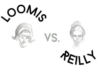 Loomis Vs. Reilly Method for Portrait Drawing – Binge Drawing