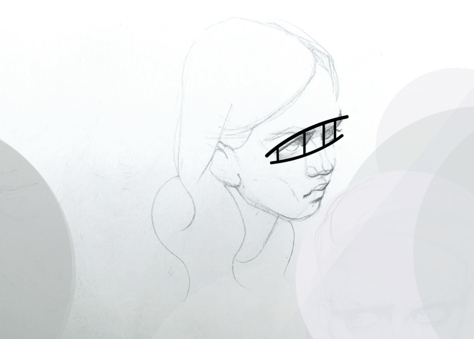 How to place eyes correctly when drawing a face – Binge Drawing